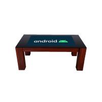 China 43 Inch Object Recognition Restaurants Smart Digital Interactive Multi Touch Table Price Shop Dining Table for Education for sale