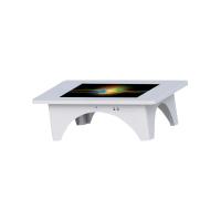 China 43 Inch U-shaped Multi-functional Smart Desk Touch Screen All-in-one Machine Interactive Entertainment LCD Touch Coffee Table for sale