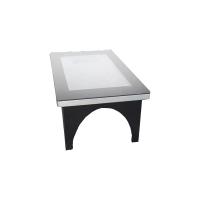 China 43 Inch U-shaped Multi-functional Smart Desk Touch Screen All-in-one Machine Interactive Entertainment LCD Touch Coffee Table for sale