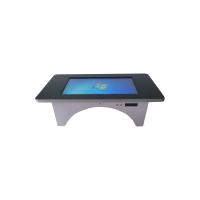 China 43 Inch U-shaped Multi-functional Smart Desk Touch Screen All-in-one Machine Interactive Entertainment LCD Touch Coffee Table for sale