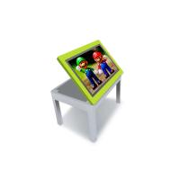 China Manufacturer Wholesale 43-inch Multifunctional Entertainment Small Green Early Education Touch Screen Conference Table for sale