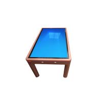 China 55 Inch Large Screen Coffee Table Touch Game Terminal Smart Table Touch Screen for sale