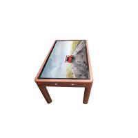 China 55 Inch Large Screen Coffee Table Touch Game Terminal Smart Table Touch Screen for sale