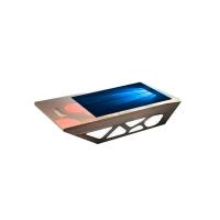 China 55-Inch Hollow-Out Design Smart Negotiation Table Smart Coffee Table Style Table Top Touch Screen for sale