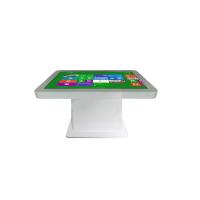 China 55-Inch T-Shaped Smart Multi Touch Screen Table All-in-One LCD Interactive Entertainment Business Presentation Touch Table for sale