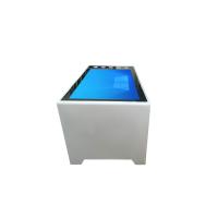 China 55-Inch Rectangular Self-Service Smart Terminal Touch Coffee Table All-in-One Entertainment Interactive Touch Screen Table Price for sale