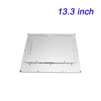 China 13.3 Inch Capacitive Linux Touch Screen Monitor Indoor Multi Touch Industrial Monitor Direct Factory for sale