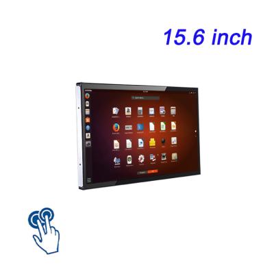 China 15.6 Inch Touch Screen Display Monitor with Linux Os Capacitive Touch Panel Pc for Business for sale