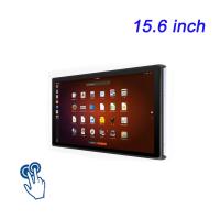 China 15.6 Inch Touch Screen Display Monitor with Linux Os Capacitive Touch Panel Pc for Business for sale