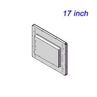 China 17 Inch Wall Mounted WiFi Linux Industrial Touchscreen Monitor PC for Airport Shopping Mall Use for sale