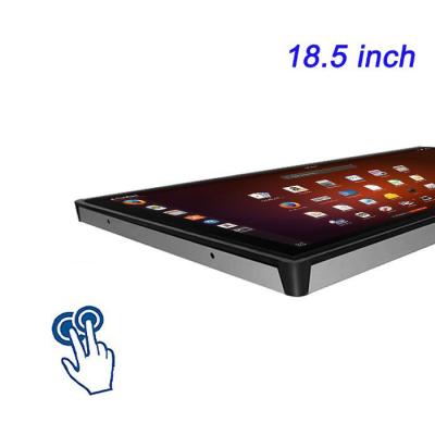 China OEM Factory 18.5 Inch Capacitive Touch Screen Monitor Indoor Panel Mount Monitor With Vga Hdmi Dvi Input for sale