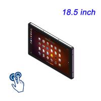 China OEM Factory 18.5 Inch Capacitive Touch Screen Monitor Indoor Panel Mount Monitor With Vga Hdmi Dvi Input for sale