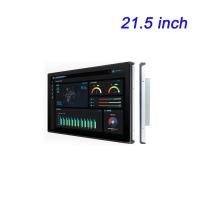 China 21.5-inch Linux Embedded Industrial Monitors Touch Screens Advertising Display Workshop Electronic Dashboard for sale