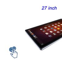 China 27 inch PLC Wall-Mounted Touch Embedded Computer Industrial Monitors for sale