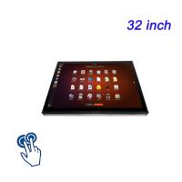 China 32 inch Embedded Self-Service Vending Machine Capacitive Touch Linux System Industrial PC Touch Monitor for sale