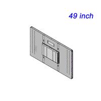 China 49 inch Embedded Dual Ethernet Port Advertising Dustproof Waterproof Industrial Touch Screen for sale