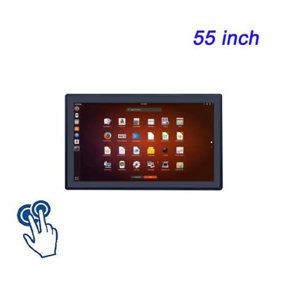 China 55-inch China-made Self-Service Terminal Vending Linux Embedded Capacitive Touchscreen PC Monitor for sale