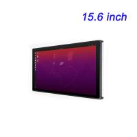 China 15.6-inch Smart Digital Industrial Panel Mount Monitor Electronic Class Information Display for sale