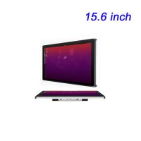 China 15.6-inch Smart Digital Industrial Panel Mount Monitor Electronic Class Information Display for sale
