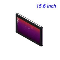 China 15.6-inch Smart Digital Industrial Panel Mount Monitor Electronic Class Information Display for sale