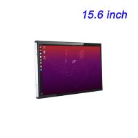 China 15.6-inch Smart Digital Industrial Panel Mount Monitor Electronic Class Information Display for sale