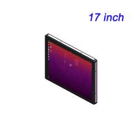 China 17 inch Embedded Industrial Panel Mount Monitors IPS Full View Widescreen LCD Display for sale