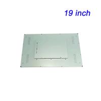 China 19 inch Fully Enclosed Front Switch USB Configuration PLC Industrial Wireless LCD Monitor for sale