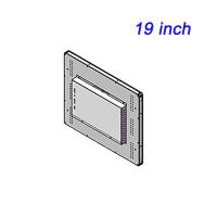 China 19 inch Fully Enclosed Front Switch USB Configuration PLC Industrial Wireless LCD Monitor for sale