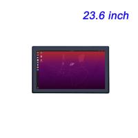 China 23.6 inch Wall mounted Industrial Control Monitors PLC configuration Linux  Display for sale