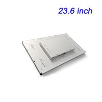 China 23.6 inch Wall mounted Industrial Control Monitors PLC configuration Linux  Display for sale