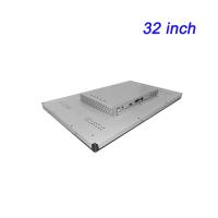 China 32 inch Embedded Fully Enclosed Workshop Industrial All-in-One Monitor for sale
