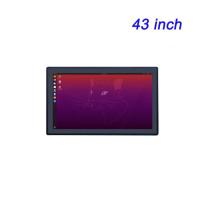 China 43 Inch Industrial Waterproof IP65 Panel Mount Screen VESA Mountable Computer All in One for sale