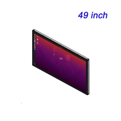 China 49 inch Embedded Dustproof Industrial Control Industrial LCD Screen Military Quality All-in-one Machine for sale
