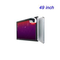 China 49 inch Embedded Dustproof Industrial Control Industrial LCD Screen industrial Quality All-in-one Machine for sale