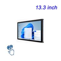 China 13.3 Inch Open Frame Waterproof High Brightness Marine  Outdoor Full Hd Industrial TouchScreen PC for sale