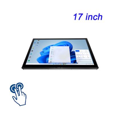 China 17 inch High and Low Temperature Resistance Anti-interference Anti-impact Anti-vibration Ip65 Waterproof Industrial Touch Screen PC Monitors for sale