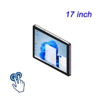China 17 inch High and Low Temperature Resistance Anti-interference Anti-impact Anti-vibration Ip65 Waterproof Industrial Touch Screen PC Monitors for sale