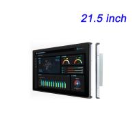 China Metal Housing Industrial 21..5 Inch Open Frame Touch Screen Monitor with VGA HDM1 Input Ports for sale