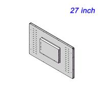 China 27 inch Widescreen Industrial Touch PC HMI Window IP65 Waterproof Embedded Industrial Panel PC for sale