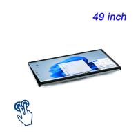 China High Brightness 49 Inch Windows Industrial Touch Panel PC for Digital Signage for sale