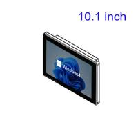 China Waterproof IP67 Display Embedded 10.1 Inch Wall Mount Capacitive Industrial LCD Monitor for sale