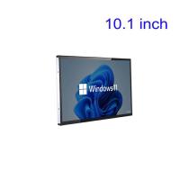 China Waterproof IP67 Display Embedded 10.1 Inch Wall Mount Capacitive Industrial LCD Monitor for sale