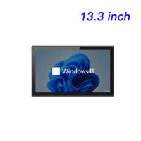 China 13.3 inch Wall Mounted Windows building Advertising Industrial LCD Panel Mount manufacturer for sale
