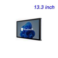 China 13.3 inch Wall Mounted Windows building Advertising Industrial LCD Panel Mount manufacturer for sale
