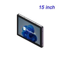 China 15 inch Standalone Embedded CNC Lathe Industrial Control Integrated Computer Operation Display Screen for sale