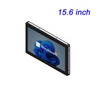 China 15.6-inch Embedded Windows Network Intelligent Split Screen Remote Management Industrial Control All-in-one Computer for sale