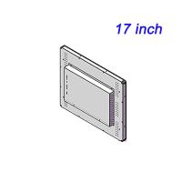 China 17 inch Building Embedded All-in-one High-definition LCD Display Intelligent Advertising Rugged Display Monitors for sale