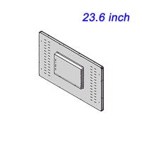 China 23.6 inch Industrial LCD Monitor Workshop Dust Proof Embedded Resistor Windows PLC Configuration King Ordering for sale