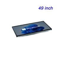 China 49 inch All Aluminum Enclosed Control All-in-one Computer Embedded Industrial LCD Display for sale