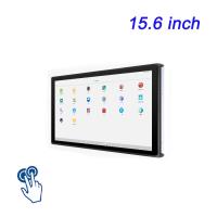 China ZXTLCD 15.6 Inch Embedded Industrial Touch Screen LCD Monitor Intelligent Customization Capacitive Resistance Tablet Integrated Machine for sale